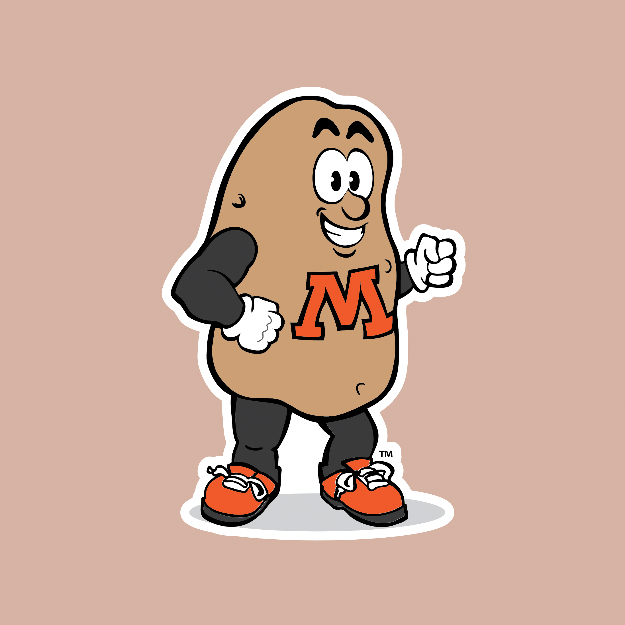 Spuddy Sticker – First Ave Promo